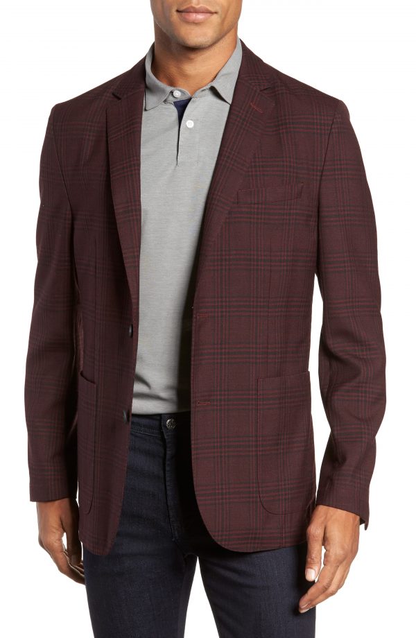 Men’s Vince Camuto Dell Aria Slim Fit Unconstructed Sport Coat, Size ...