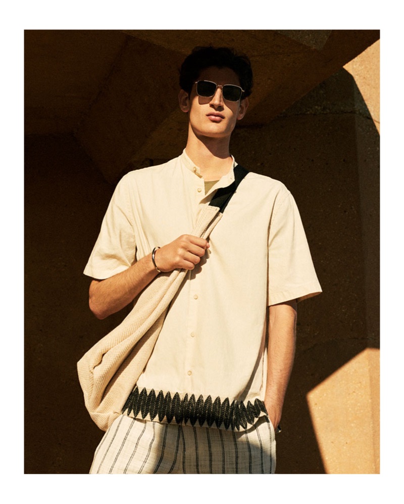 Zara Man Summer 2019 Linen Fashion Editorial