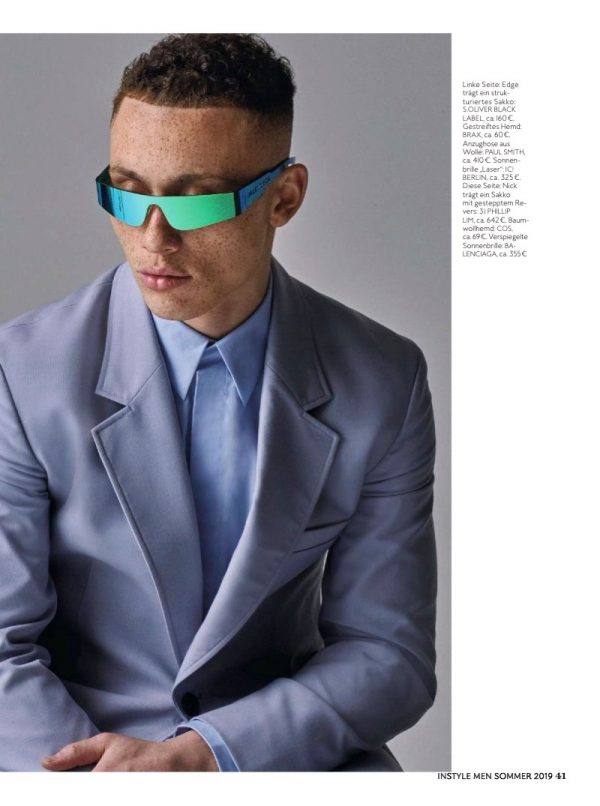 InStyle Men Germany 2019 Suits Editorial