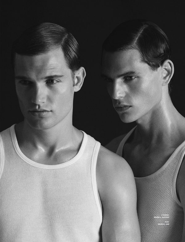 Stefan Pollmann & Pau Ramis 2019 L'Officiel Hommes Ukraine