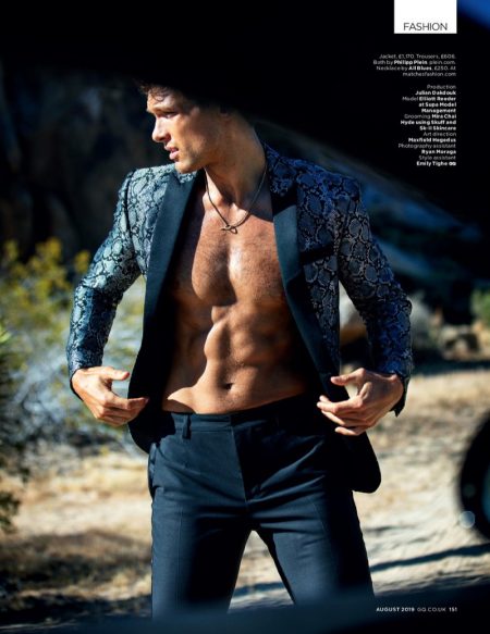 Elliott Reeder 2019 British GQ Editorial
