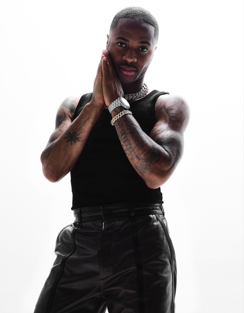 Raheem Sterling 2019 British GQ Cover Shoot