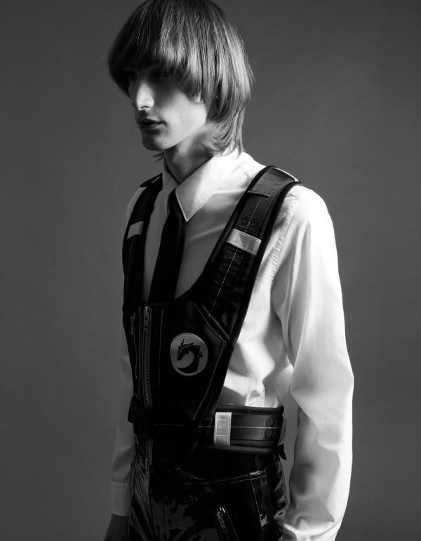 Huang Shixin & Thomas Riguelle 2019 GQ China Editorial