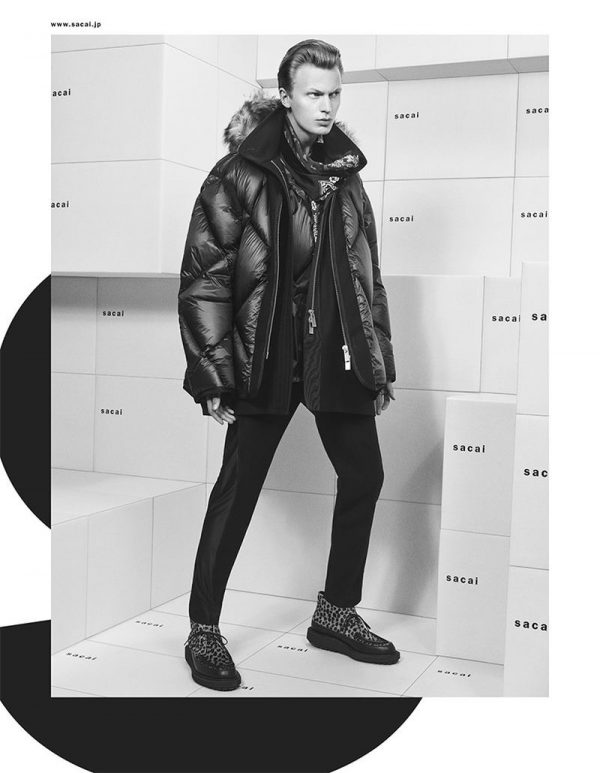 Sacai Fall 2019 Men's Campaign