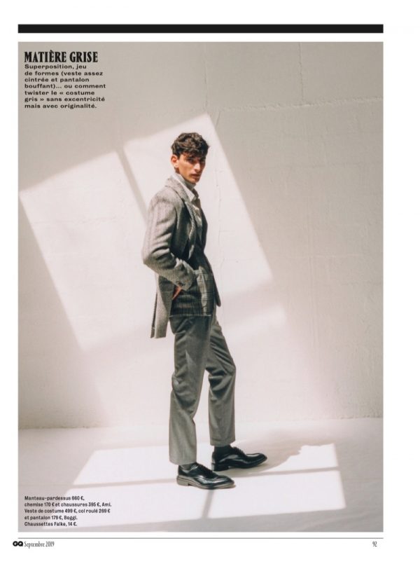 Thibaud Charon 2019 GQ France Editorial