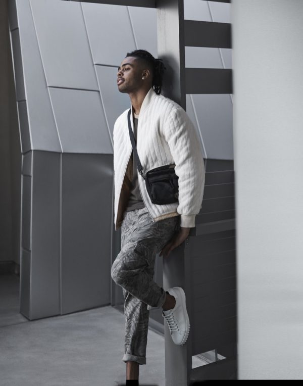 D'Angelo Russell Bloomingdale's Fall 2019 Campaign