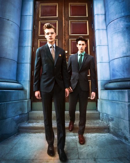 Fashionisto Exclusive: Tomer & Konrad in 'The Red Door'