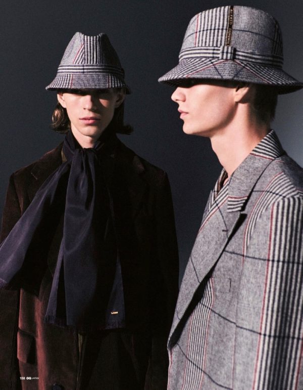 Nikita Rumjancevs, Timo Ebbers & Jordy Gerritsma GQ Japan