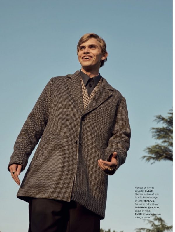 Jose Luis Lucero 2019 L'Officiel Hommes Paris Editorial
