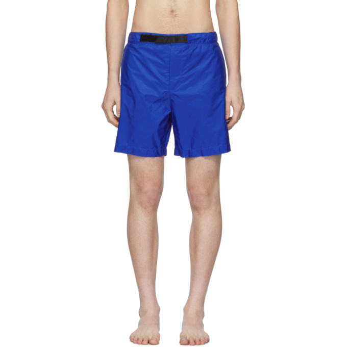 Prada Blue Nylon Swim Shorts The Fashionisto