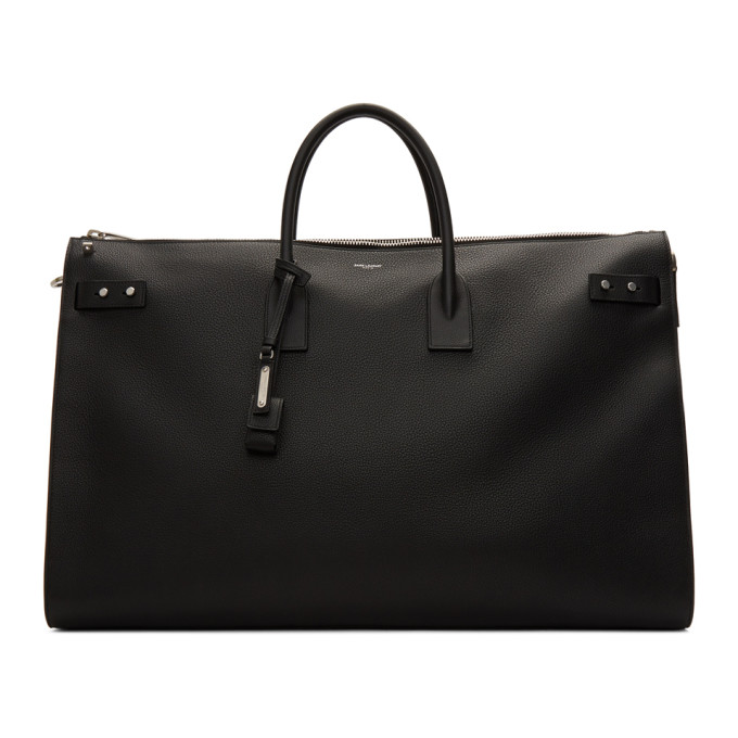 Saint Laurent Black Sac De Jour 72h Duffle Bag The Fashionisto