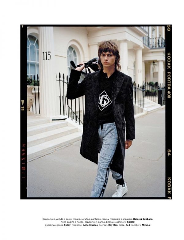 Louis Marzin 2019 Corriere della Sera Style