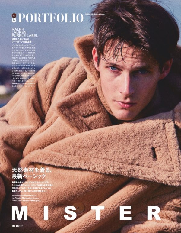 Philip Witts 2019 GQ Japan Editorial