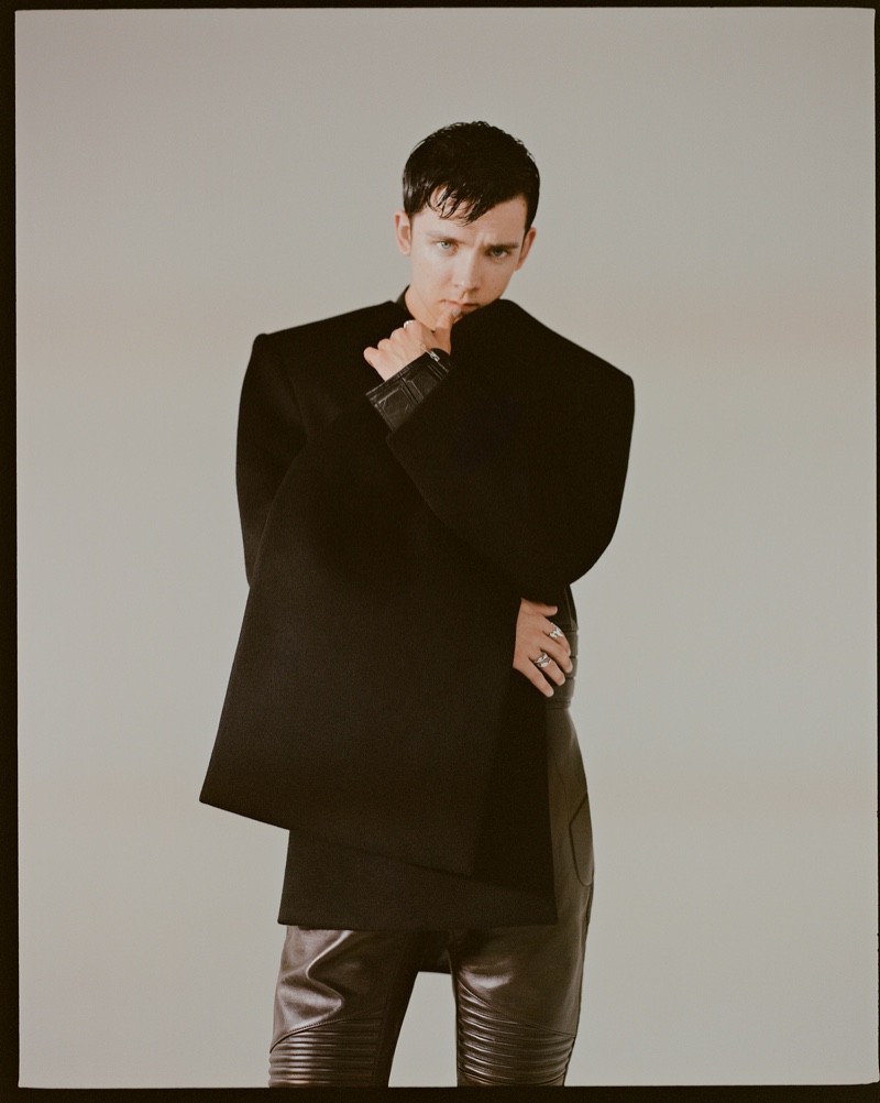 Asa Butterfield 2019 The Laterals Cover Photo Shoot