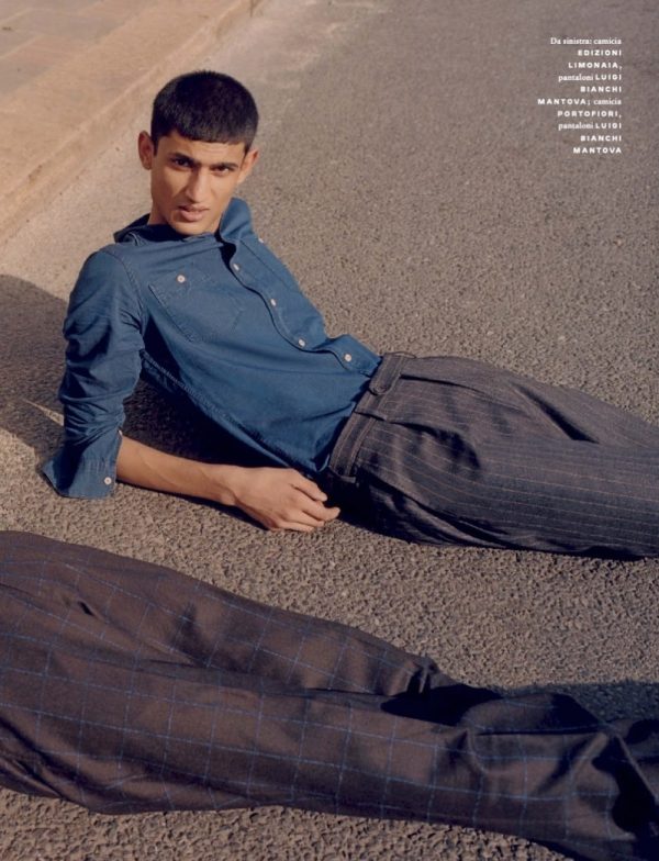 Zaki Gill, Neeraj Saini & Benjamin Lessore 2019 GQ Italia