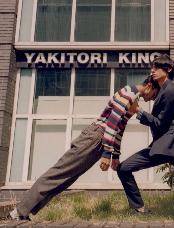 Zaki Gill, Neeraj Saini & Benjamin Lessore 2019 GQ Italia