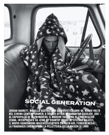 Jordan Barrett 2020 Icon Italia Editorial