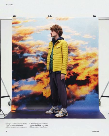 Lemmie van den Berg 2020 Esquire Italia Editorial