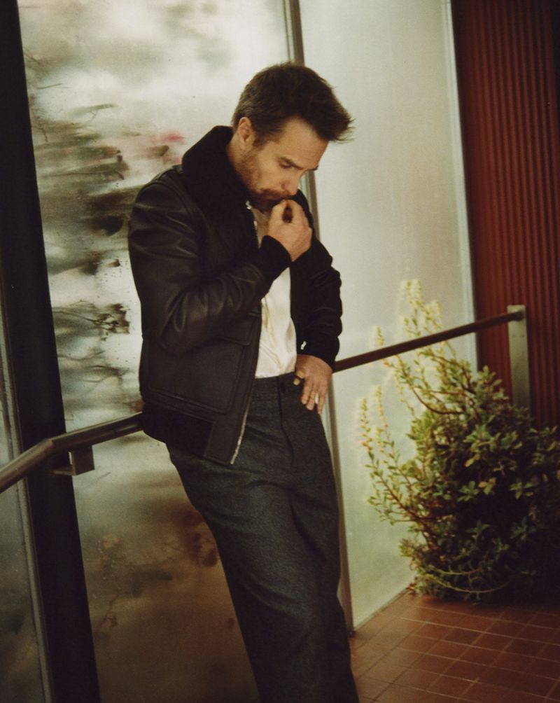 Sam Rockwell 2020 Mr Porter Photo Shoot
