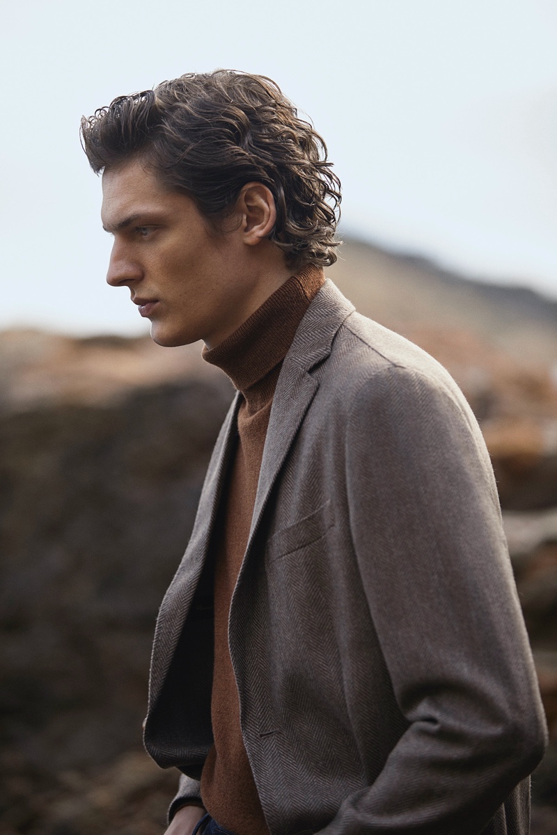 Valentin Caron 2019 Massimo Dutti Menswear