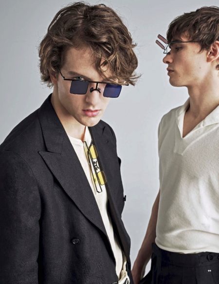 Kajus Valciukas & Liam Little 2020 Vanity Fair Italia