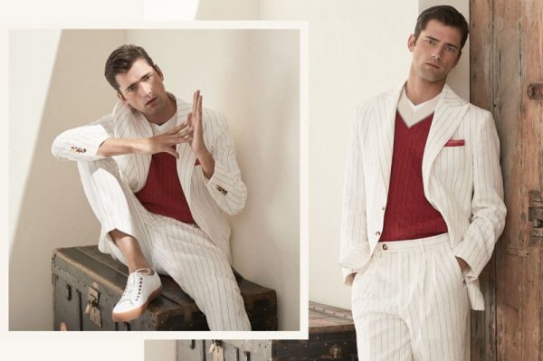 Sean O'Pry & Edoardo Sebastianelli 2020 Brunello Cucinelli