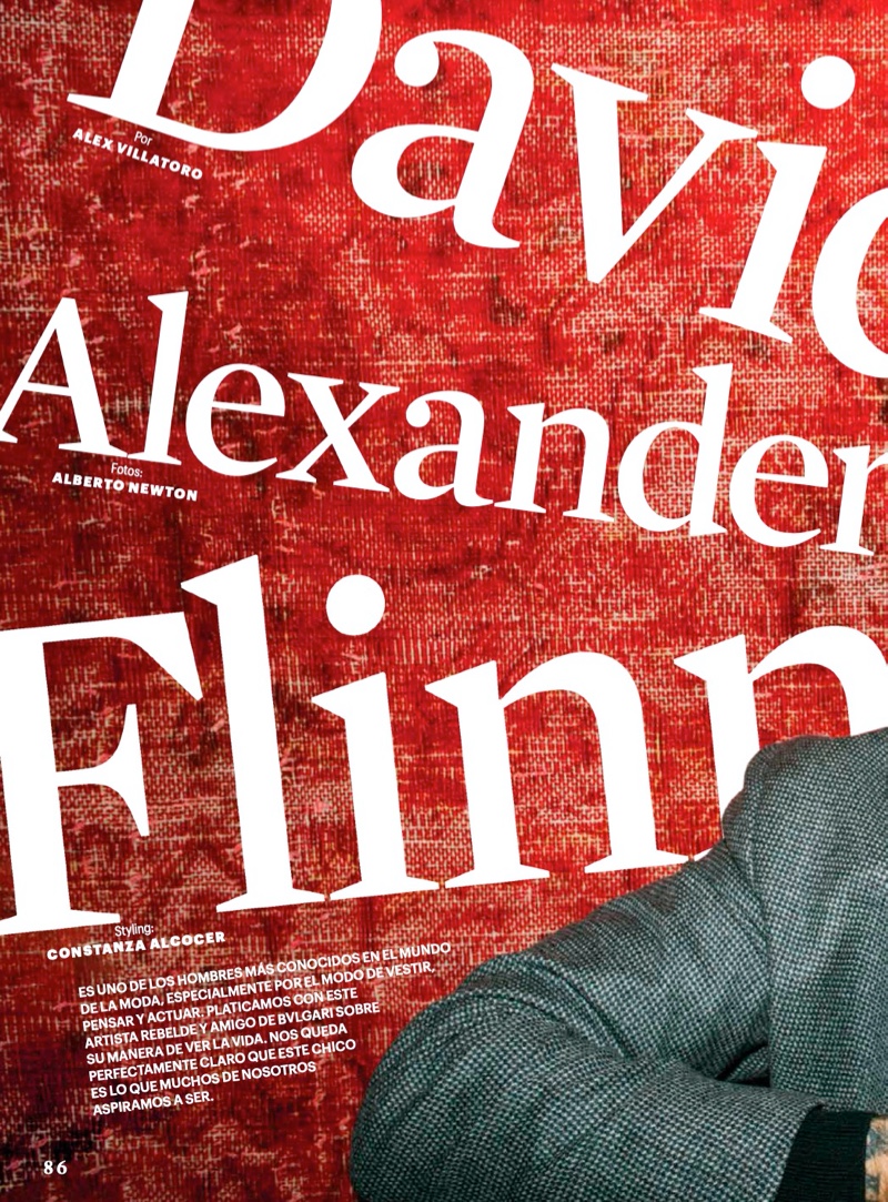 David Alexander Flinn 2020 Esquire México