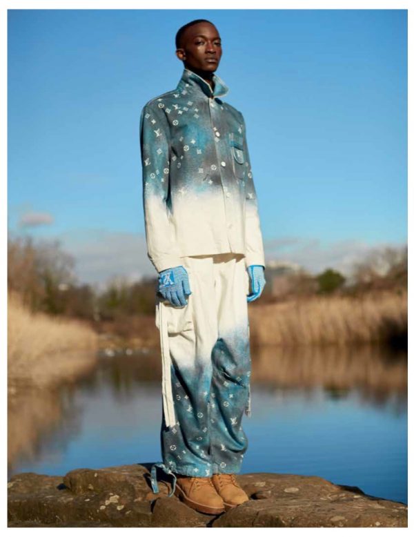 Cheikh Kebe 2020 GQ Latin America Editorial