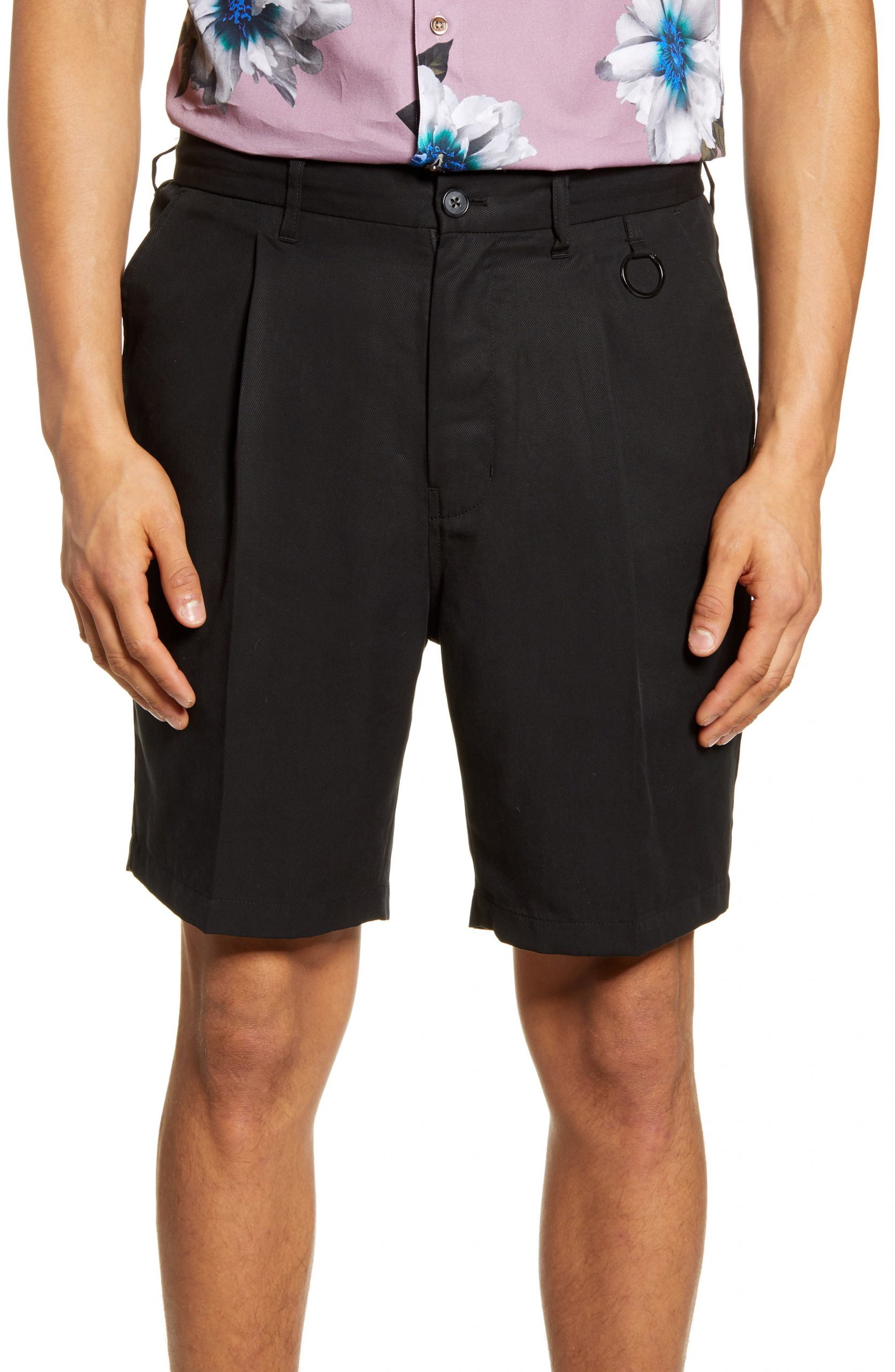 Men’s Saturdays Nyc Martin Bermuda Shorts, Size Medium - Black | The ...