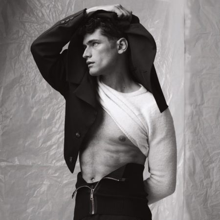 Sean O'Pry 2020 WSJ. Magazine Editorial