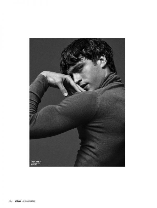 Matthew Ball 2020 Attitude Magazine Editorial