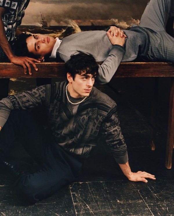 Ludwig, Alton & Andrés Front HUGO Campaign – The Fashionisto