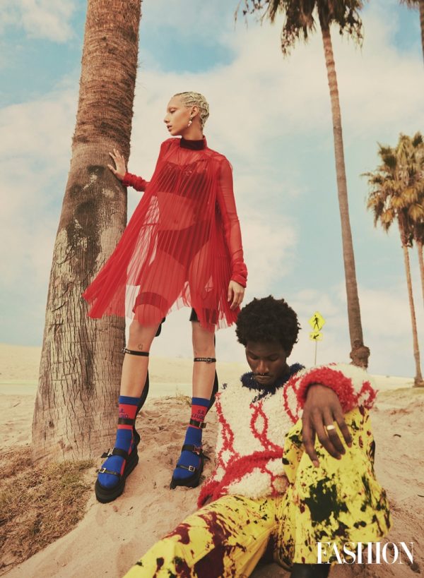 Adonis Bosso 2021 Fashion Magazine Cover Shoot