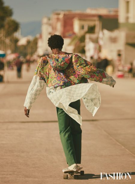 Adonis Bosso 2021 Fashion Magazine Cover Shoot