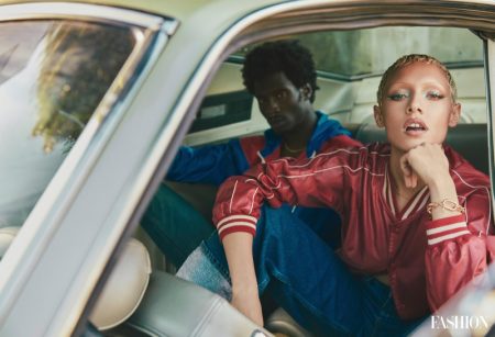 Adonis Bosso 2021 Fashion Magazine Cover Shoot