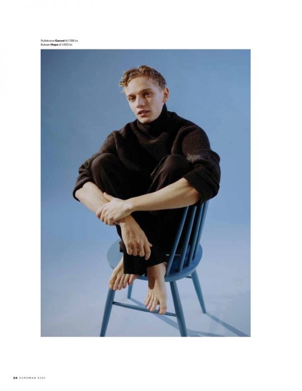 Peter Dupont 2021 Euroman Fashion Editorial