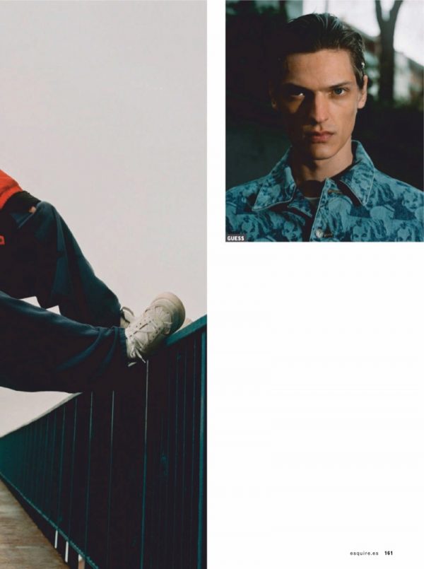Valentin Caron 2021 Esquire España Fashion Editorial