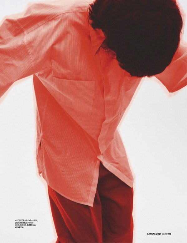 Oliver Nicholson & Gavin Gega 2021 GQ Russia Fashion Editorial