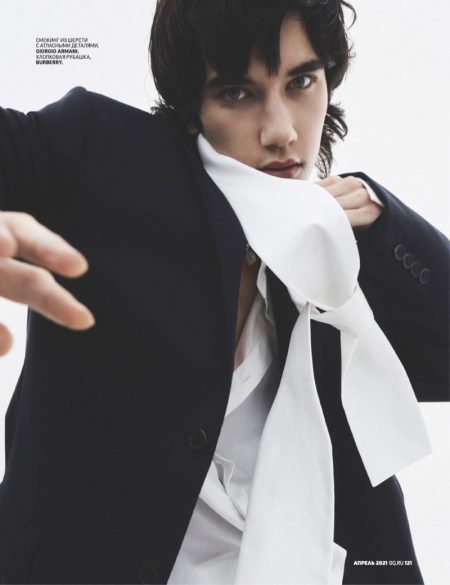 Oliver Nicholson & Gavin Gega 2021 GQ Russia Fashion Editorial