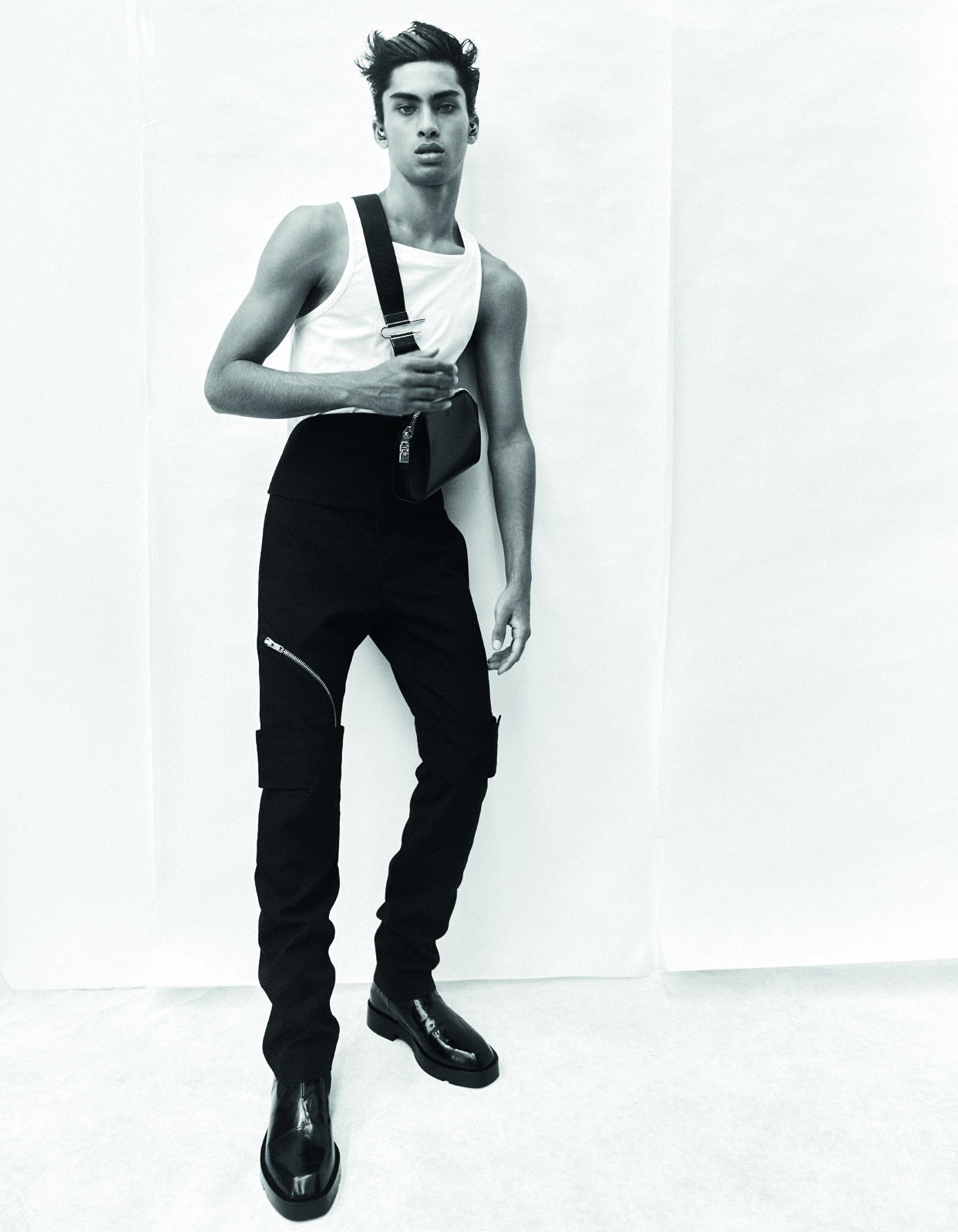 Travis Smith Models in New Photos by Mark Rabadan | The Fashionisto