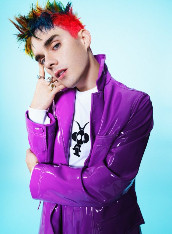 Waterparks Awsten Knight 2021 VMAN Cover Photo Shoot