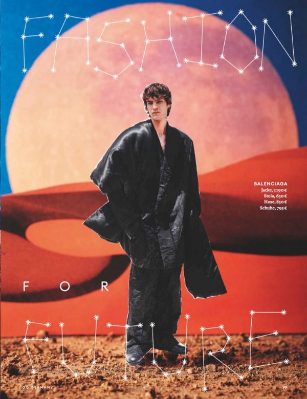 Elias de Poot 2021 GQ Germany Fashion Editorial