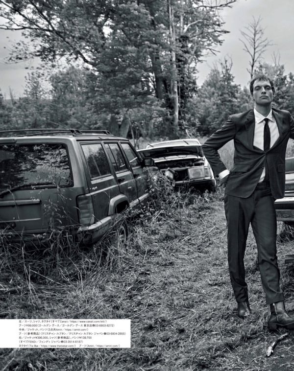 Sam Melson, Rocky Harwood & Keisuke Asano 2021 Esquire Japan