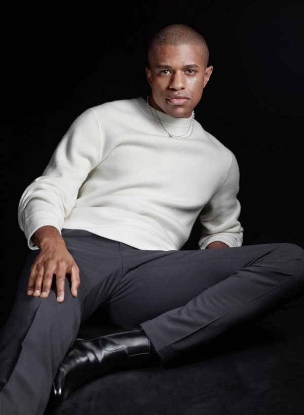 Jeremy Pope Theory Fall 2021 Men's Campaign