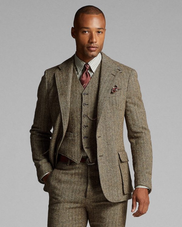 Ralph Lauren Double RL Fall 2021 Men's Western Style Tailoring