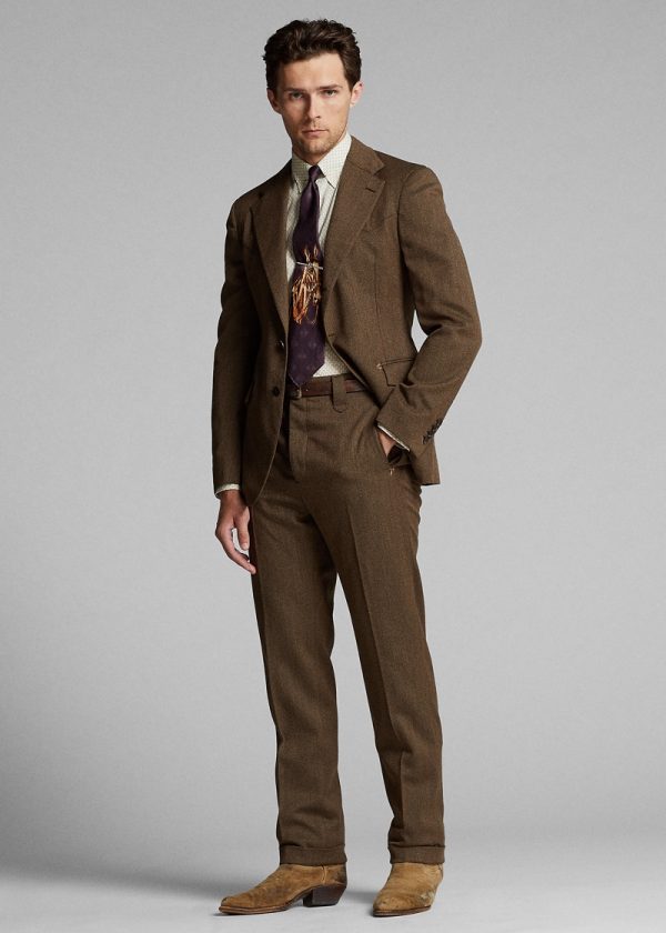 Ralph Lauren Double RL Fall 2021 Men's Western Style Tailoring