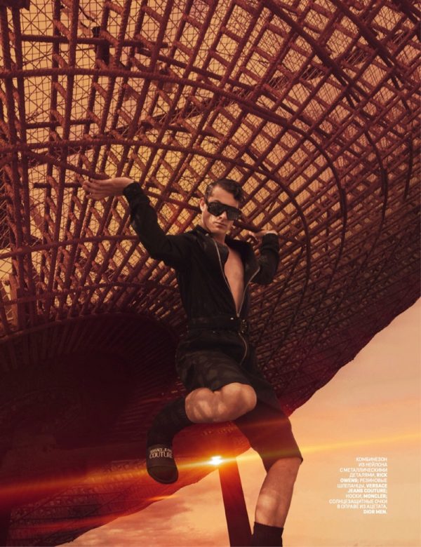 Dave Kunde 2021 GQ Russia Editorial