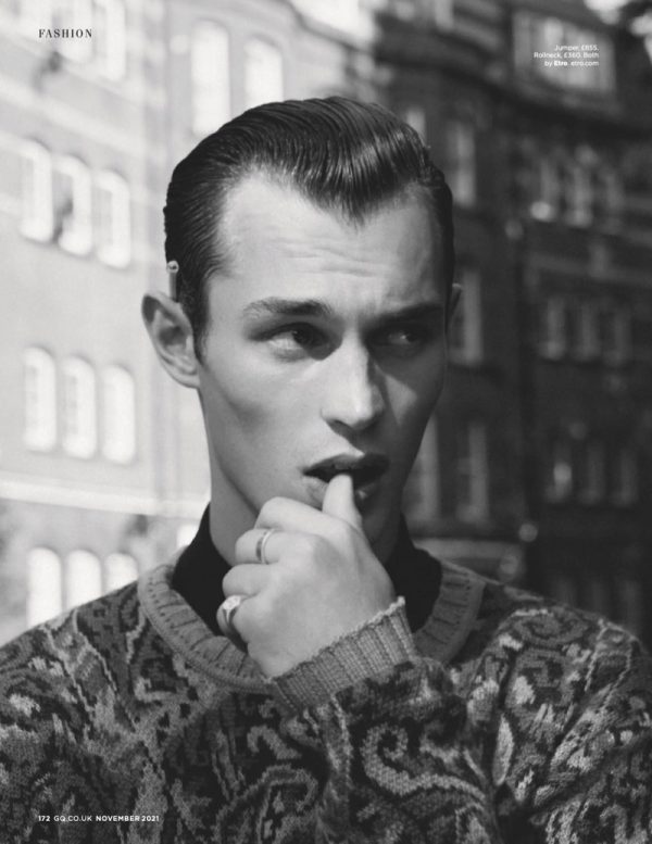 Kit Butler 2021 British GQ Editorial