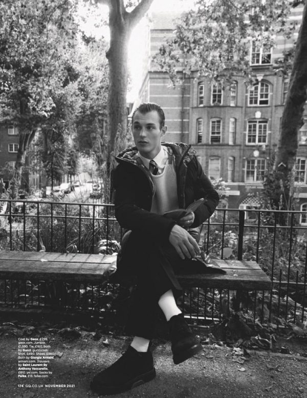 Kit Butler 2021 British GQ Editorial