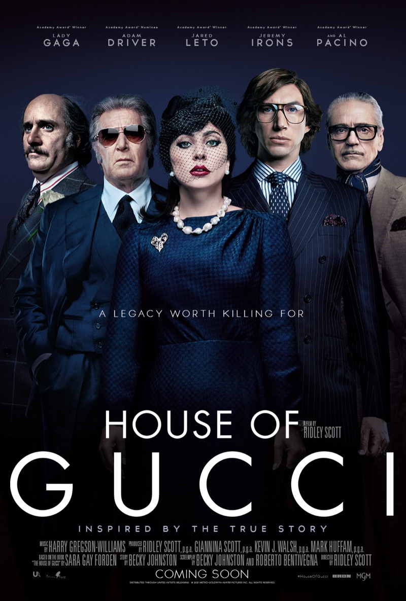 House Of Gucci Movie 2021 Posters Pictures